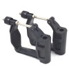 Concept2 type sweep oarlocks, Fixed pitch, 13mm pin | EuRow