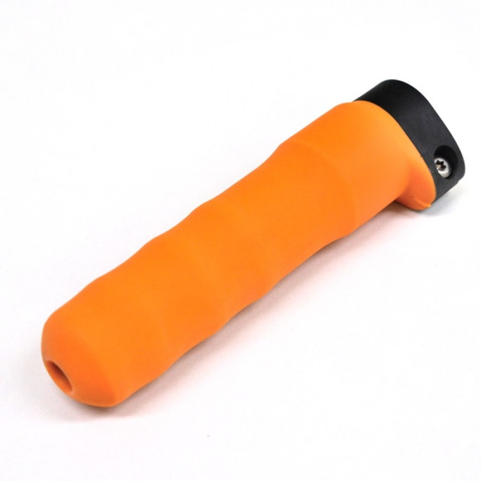 Concept2 contoured orange rubber grip for sculls and Skinny oars | EuRow