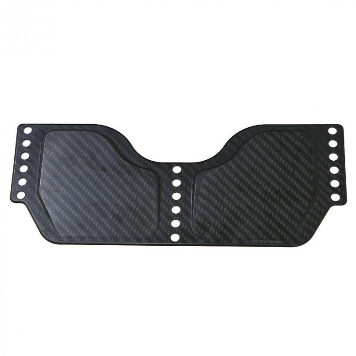 Empacher carbon shoe plate, fixed wedge angle | EuRow for rowers