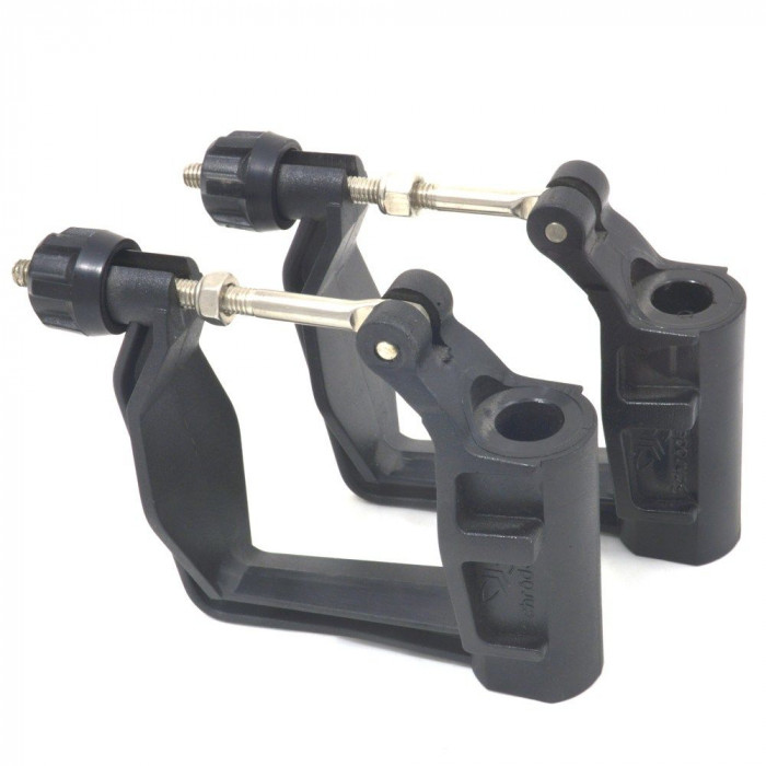 Concept2 type scull oarlocks, Fixed pitch, 13mm pin | EuRow