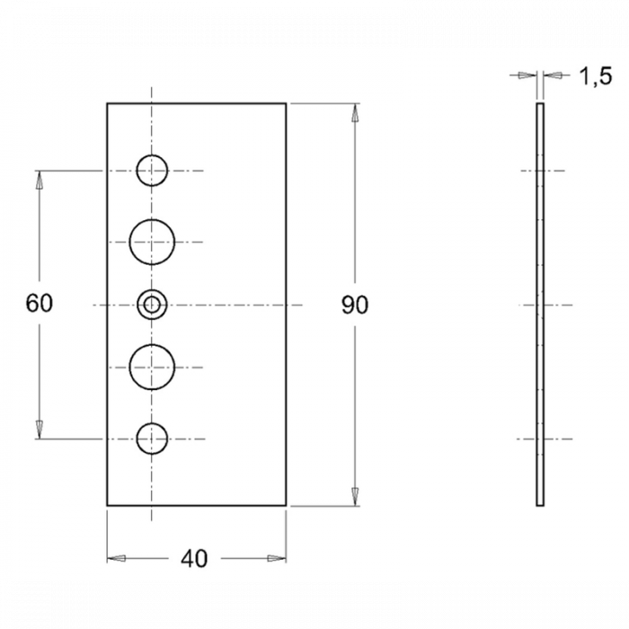 Empacher Auslegerscheibe, Aluminium | EuRow